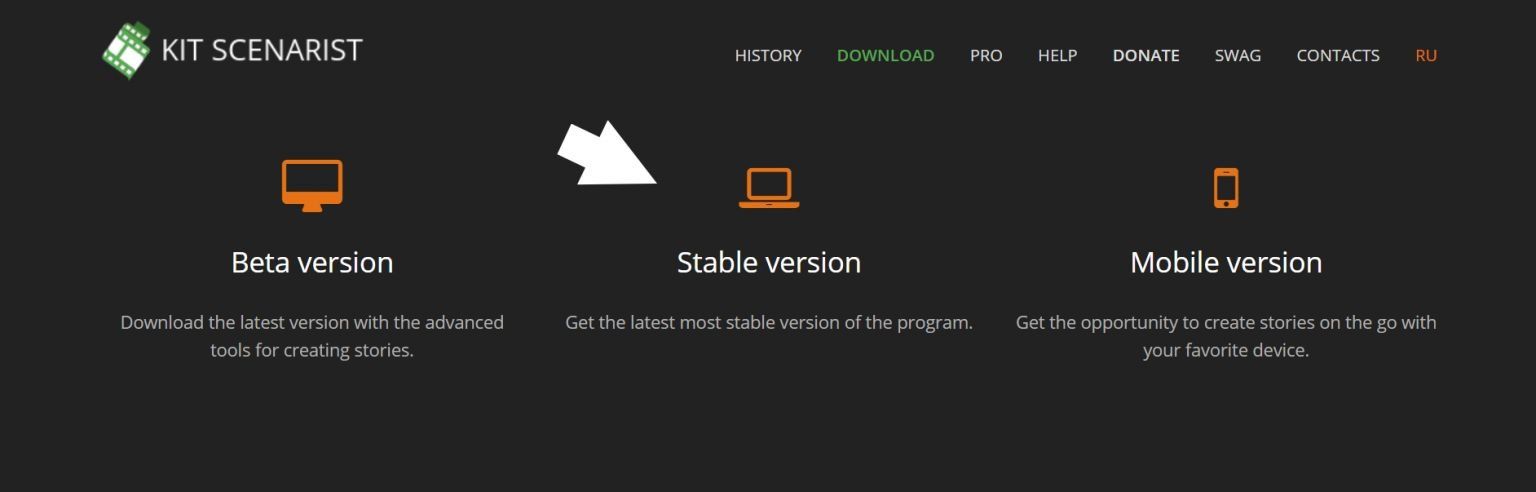Cómo escribir guiones con Kit Scenarist | La solución elegante
