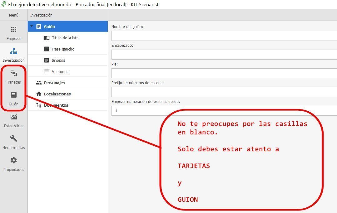 Cómo escribir guiones con Kit Scenarist | La solución elegante