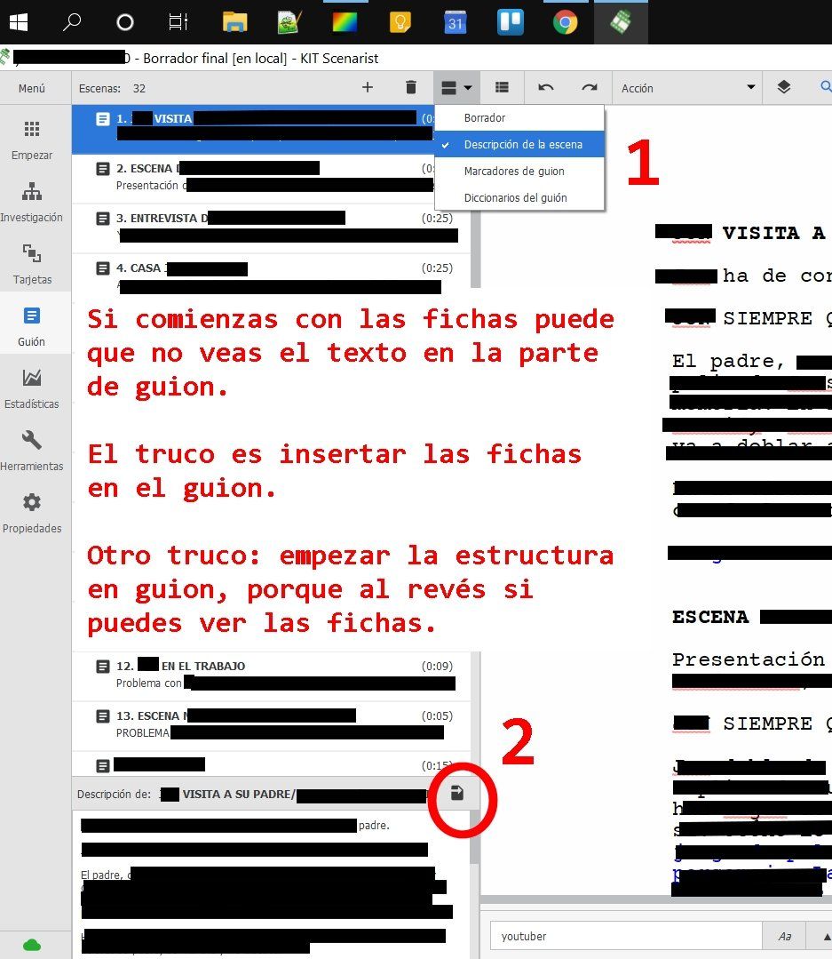 Cómo escribir guiones con Kit Scenarist | La solución elegante